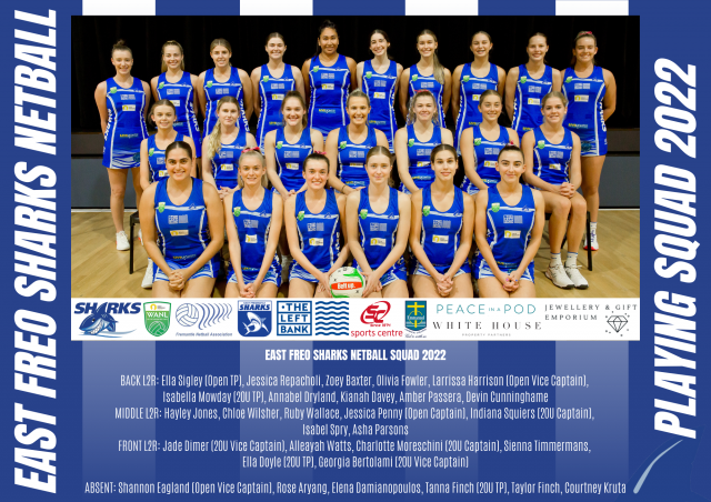 2022 Contracted Athletes – Fremantle Netball Association